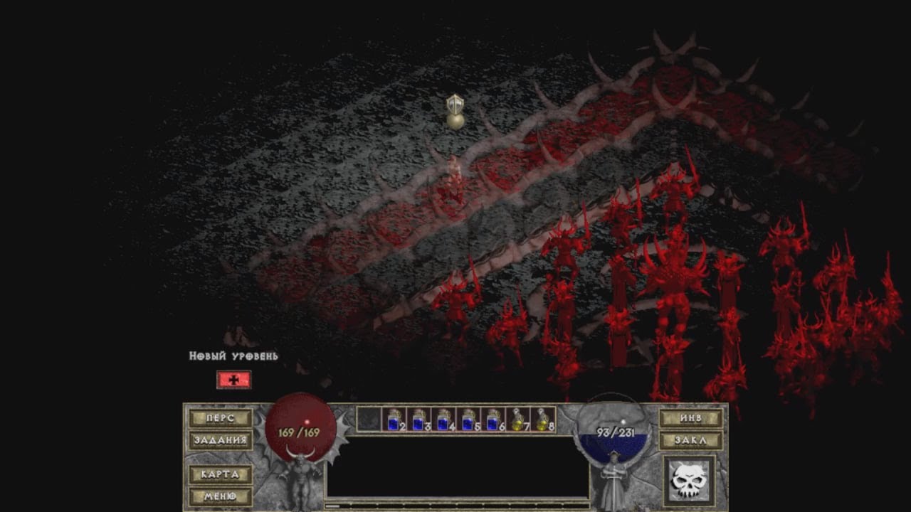 07 DevilutionX (Diablo1: Hellfire) Лучница без смертей. Убиваем Лазаря ...