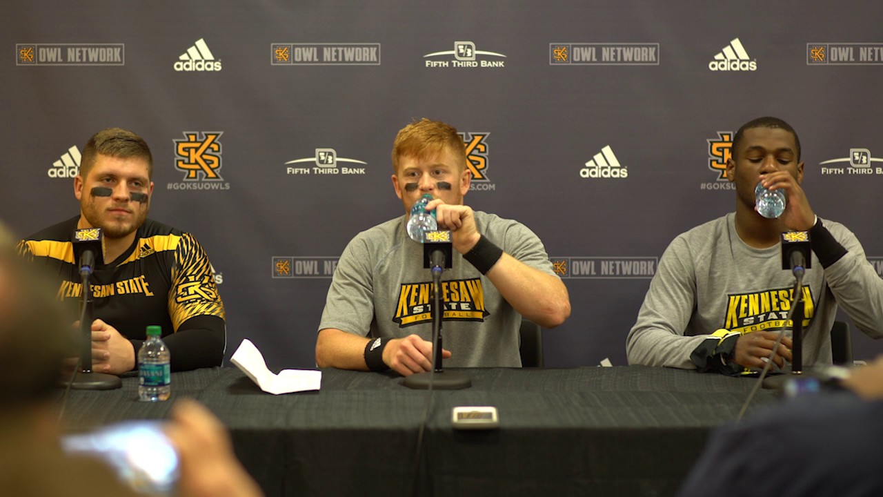 Kennesaw State Football Postgame Press Conference: Players ...