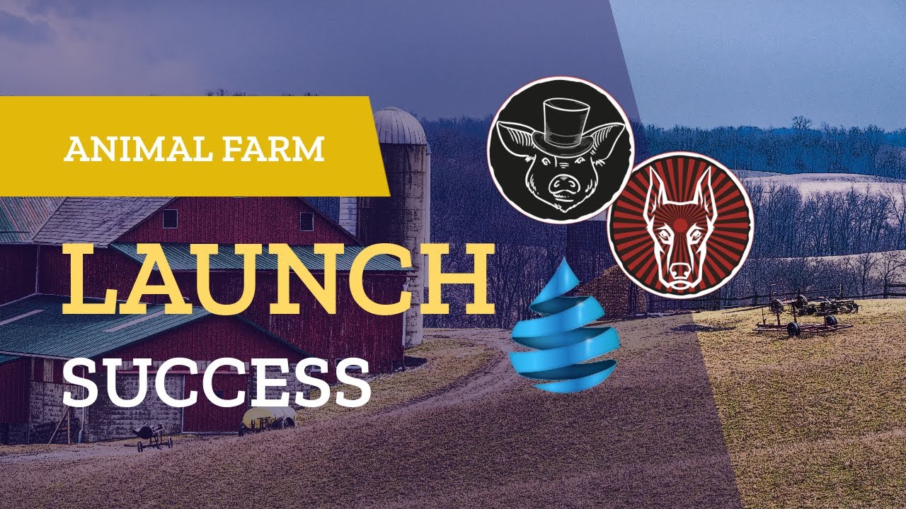 Animal Farm launch was a success! - YouTube