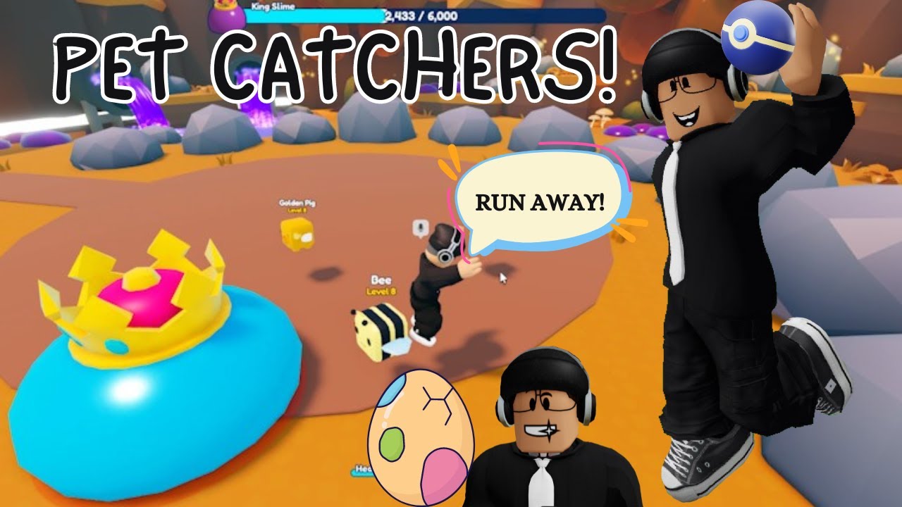 Playing the BEST PET GAME on Roblox! | Pet Catchers #1 - YouTube