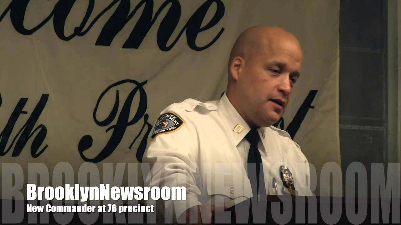 New Police Commander at 76 Precinct - YouTube