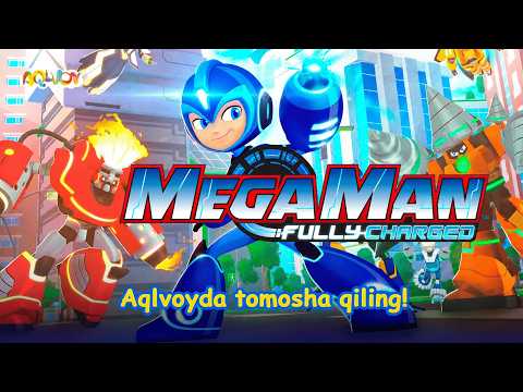 🔥 Megamen  multfilm o‘zbek tilida | Yong‘indan qutqarish va Robbi bilan to‘qnashuv 🤖#multfilmlar