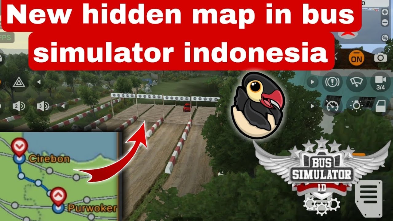 Bussid offroading map in bus simulator indonesia || bussid maps ||# ...