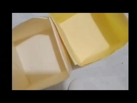 Paano gumawa ng paper box? How to make paper box/ #paperbox - YouTube