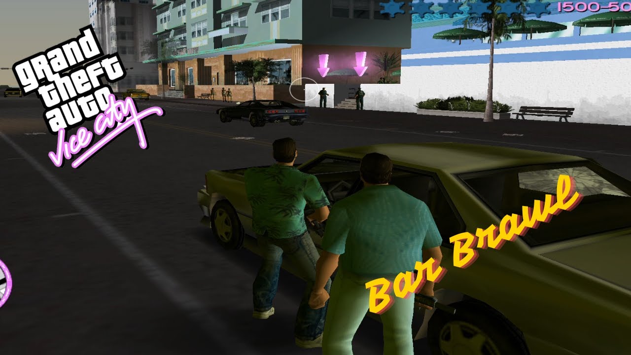 Bar Brawl GTA Vice City Mission Walkthrough || GTA Vice City Gameplay ...