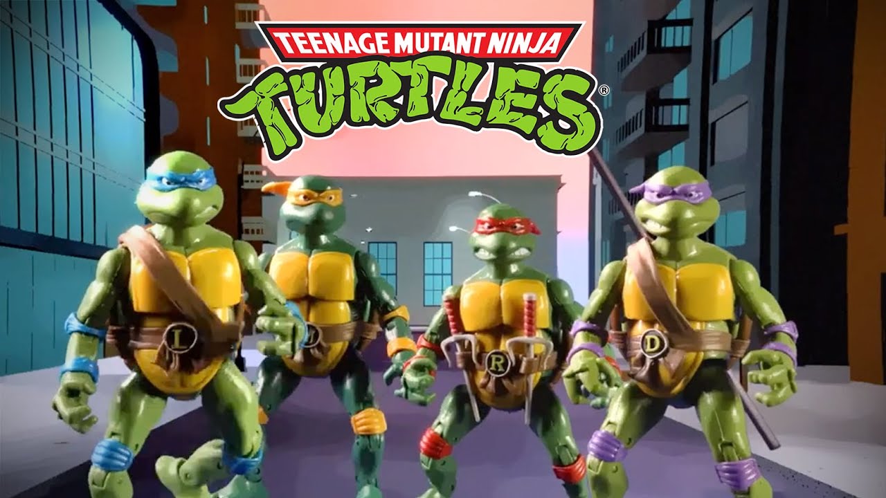 Teenage Mutant Ninja Turtles Stop Motion Intro [TMNT Stop Motion ...