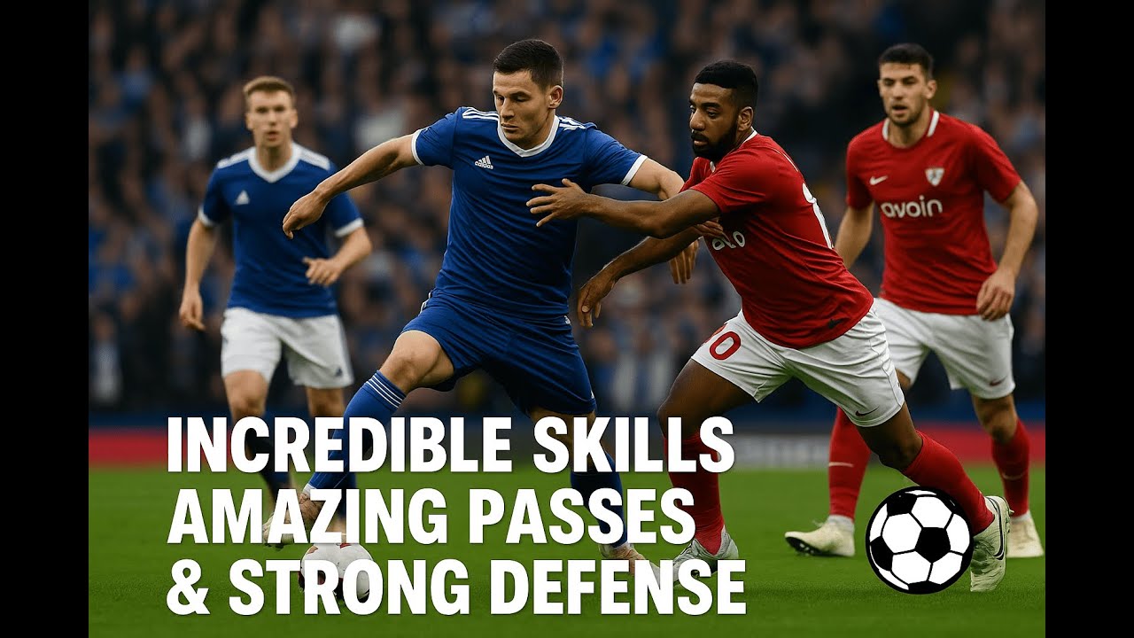 🔥 Incredible Skills + Amazing Passes + Strong Defense! مهارات مذهلة ...