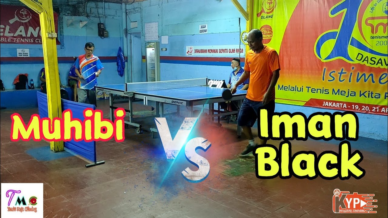 Muhibi vs Iman Black 🏓 Turnament Bulanan PTM ELANG Februari 2021 - YouTube