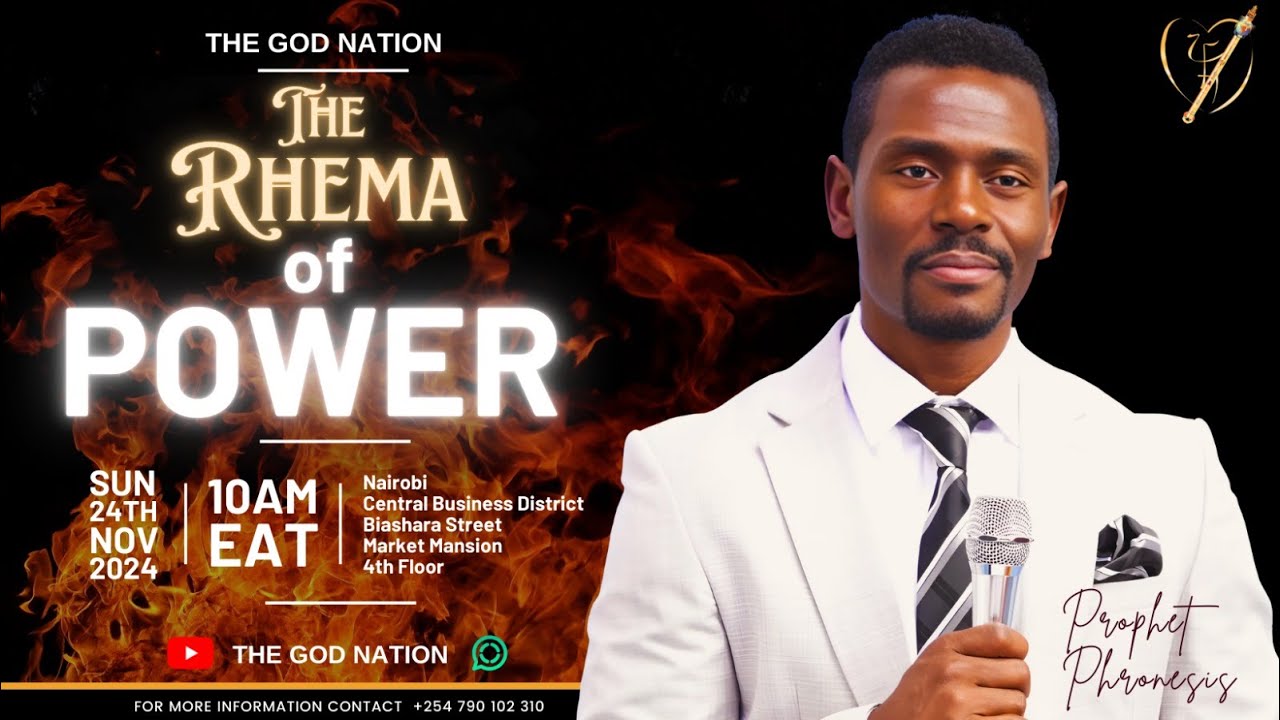 The Rhema Of Power || Prophet Phronesis - YouTube