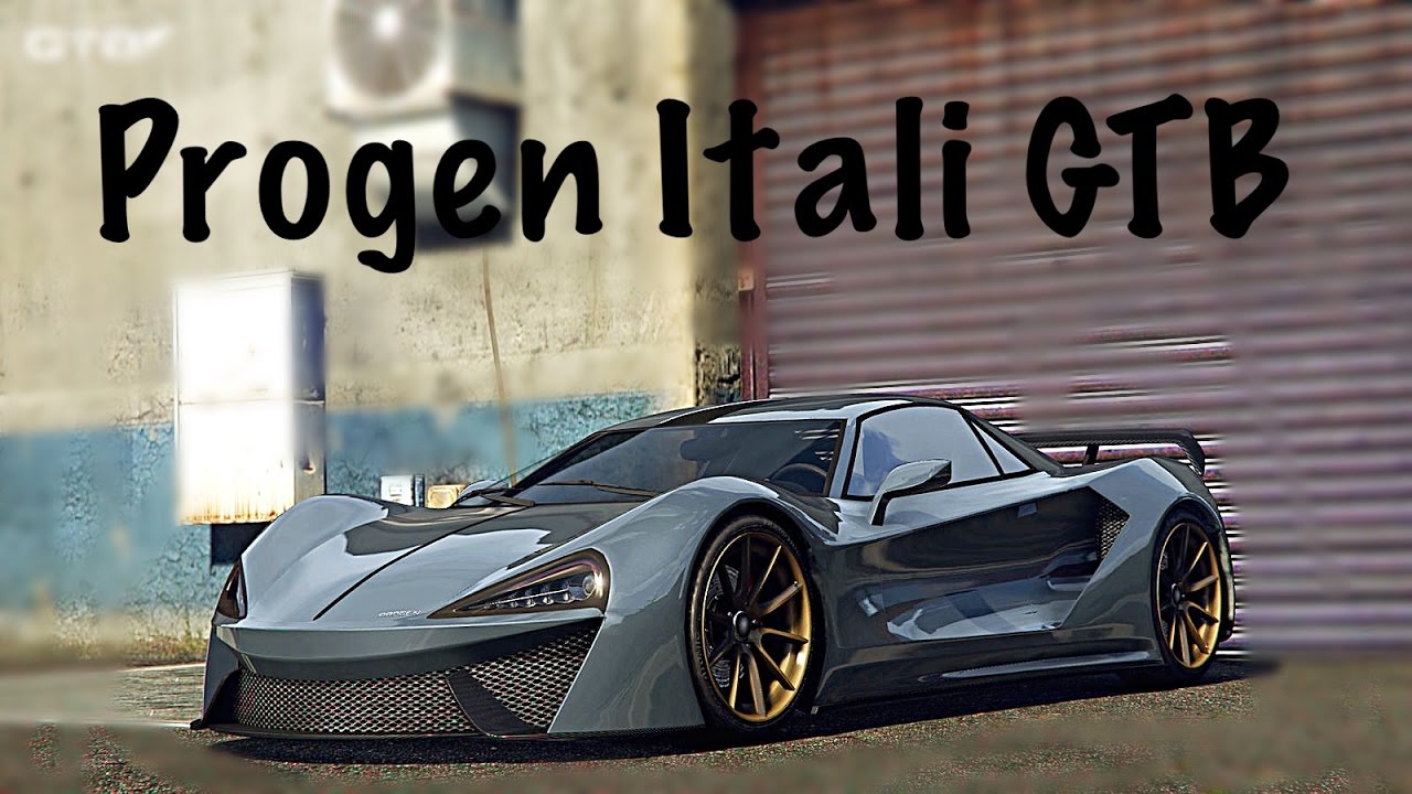 BUYING THE PROGEN ITALI GTB! SUPER SPENDING SPREE! GTA V - YouTube