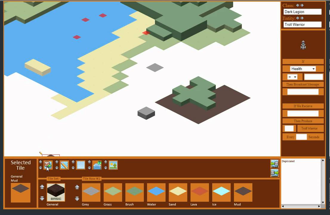 HTML5 Isometric Level Editor - YouTube