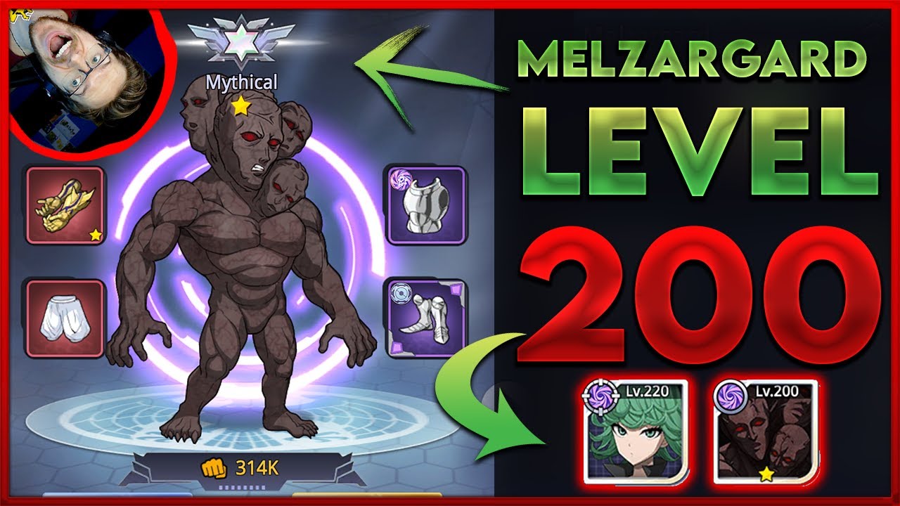 Melzargard LEVEL 200 Promotion! | ONE PUNCH MAN: ROAD TO HERO 2.0 - YouTube