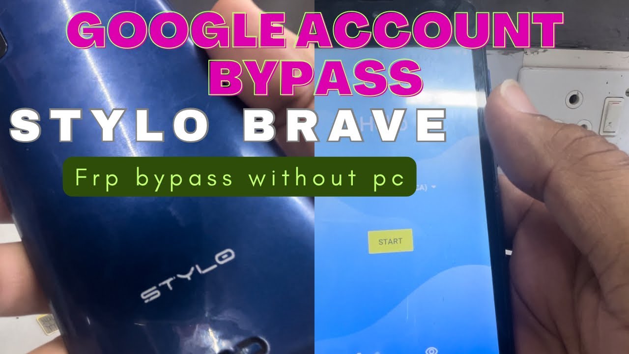 All Stylo Androids 10.0 Google Account Bypass | STYLO BRAVE DHR22 FRP ...