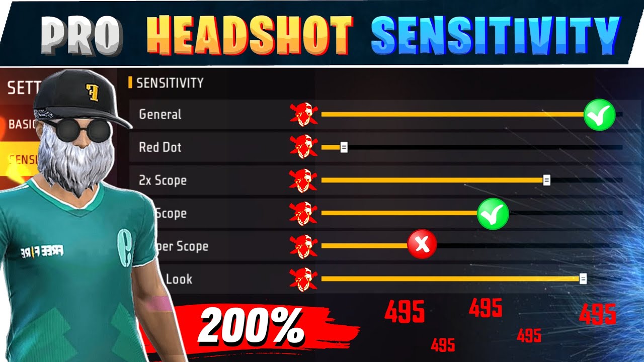 New one tap sensitivity 🔥 || Free fire headshot setting in tamil ...