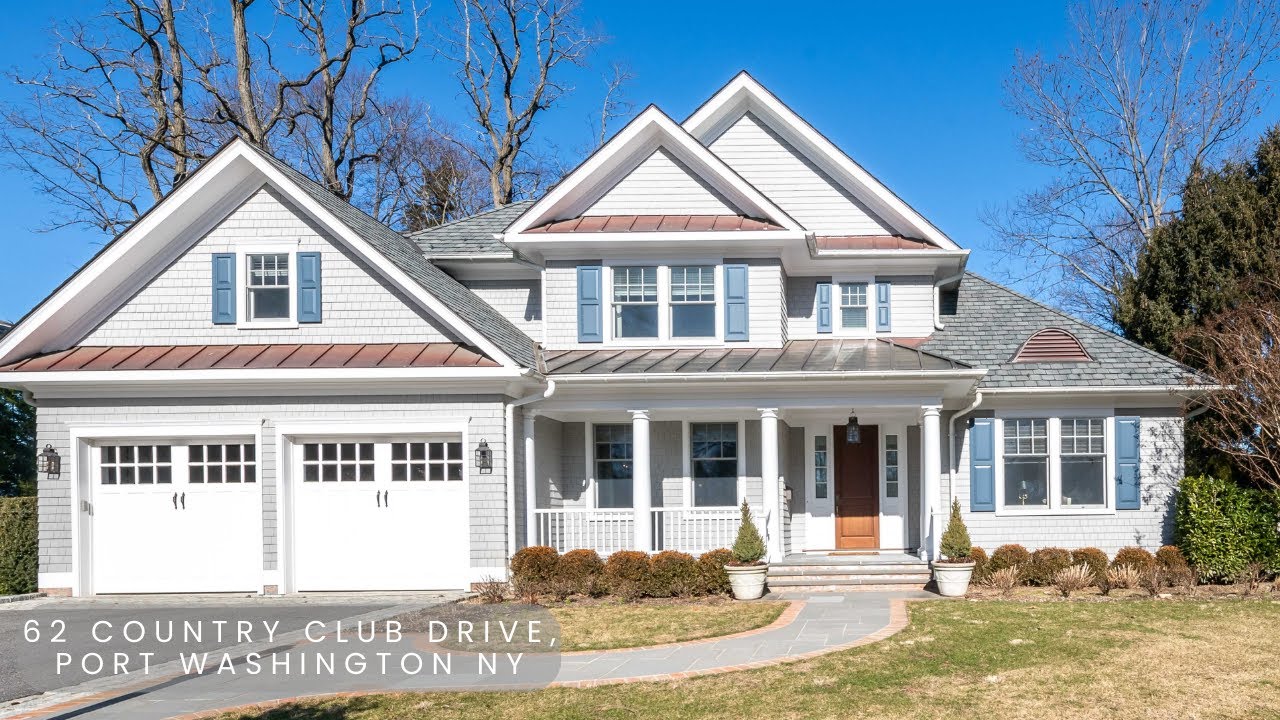 Tour this perfect home. 62 Country Club Drive, Port Washington NY - YouTube