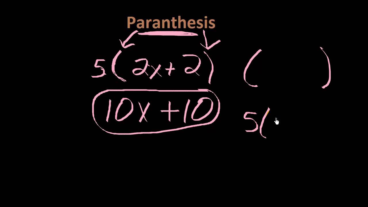 paranthesis: Learn ESL Math Vocabulary Quickly! - YouTube