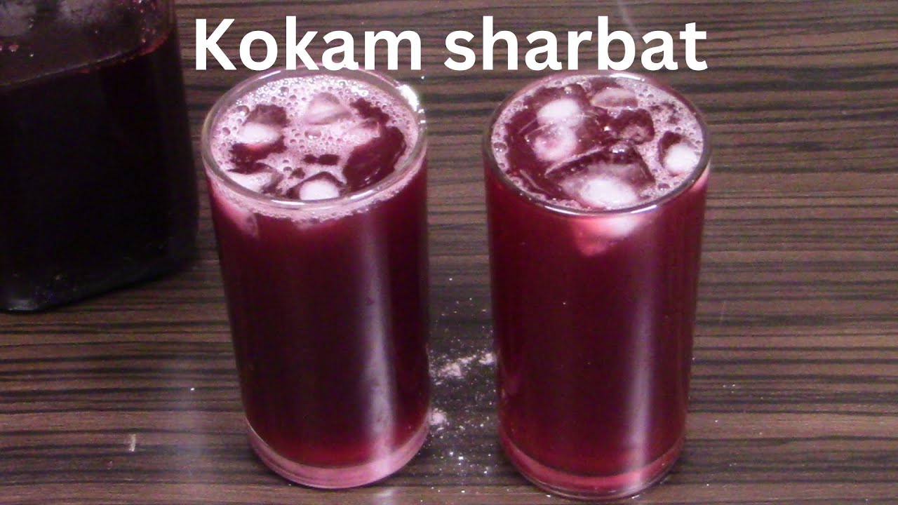 Kokam Juice Recipe | Kokam Sharbat | Kokam Syrup & Sharbat Recipe ...