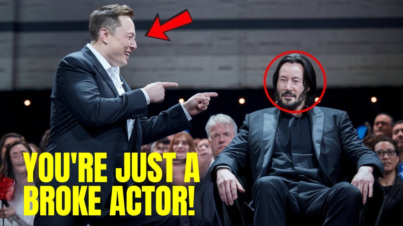 Elon Musk Mocks Keanu Reeves – Instantly Regrets It When Keanu Claps ...