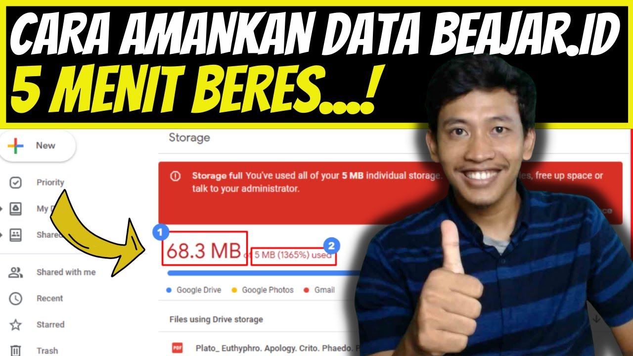 Cara amankan Google drive akun belajar.id tahun 2023 | Schoolpedia ...
