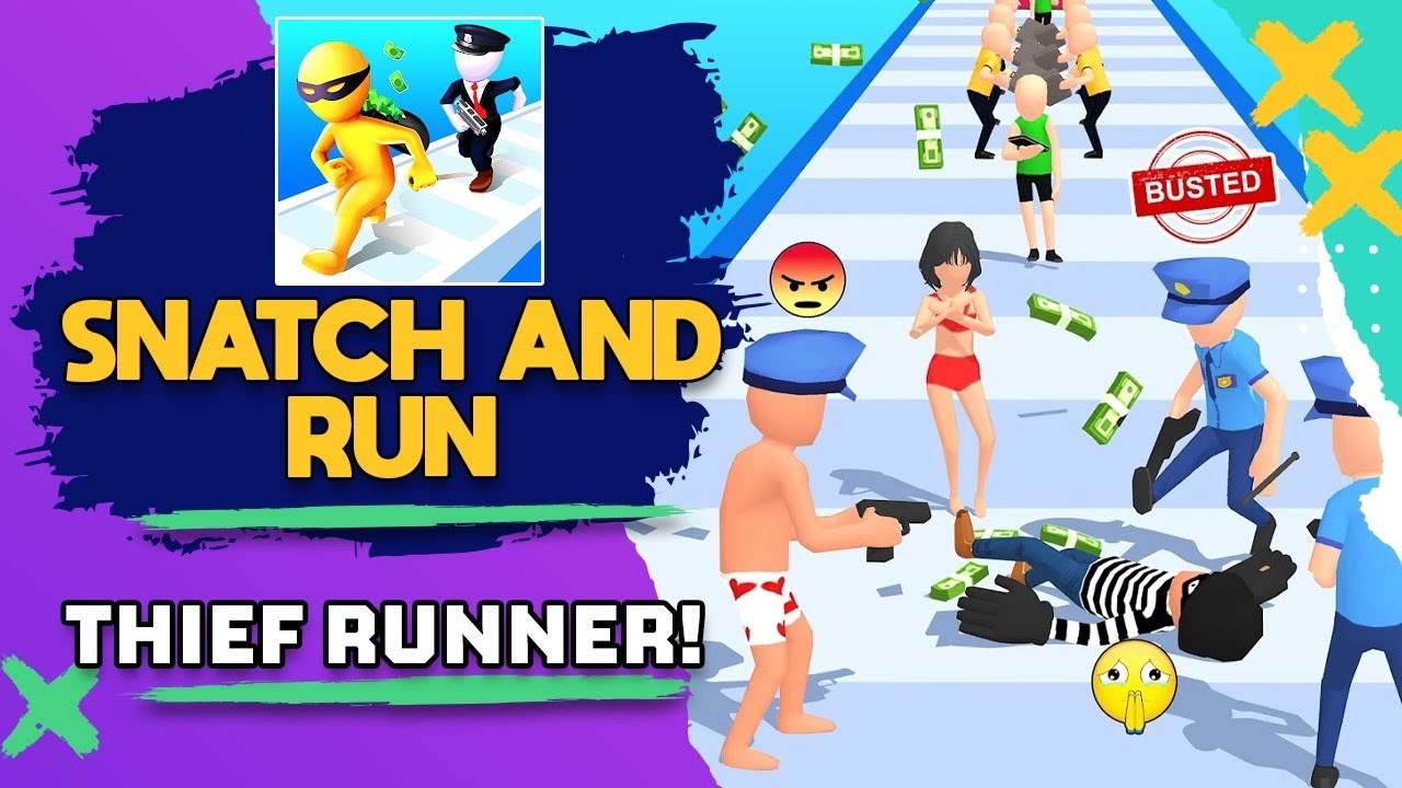 Snatch and Run: Fun Race 3D Gameplay! - YouTube