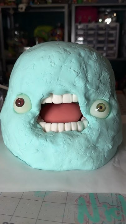Blob with large teeth - YouTube