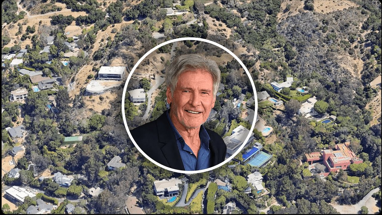 Harrison Ford's $15.2 Million Los Angeles, California Home - YouTube