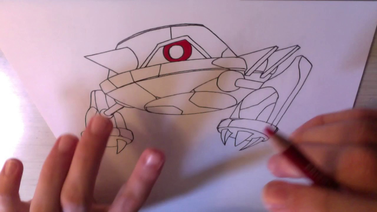 Drawing all the Pokemon: Number 375 Metang - YouTube