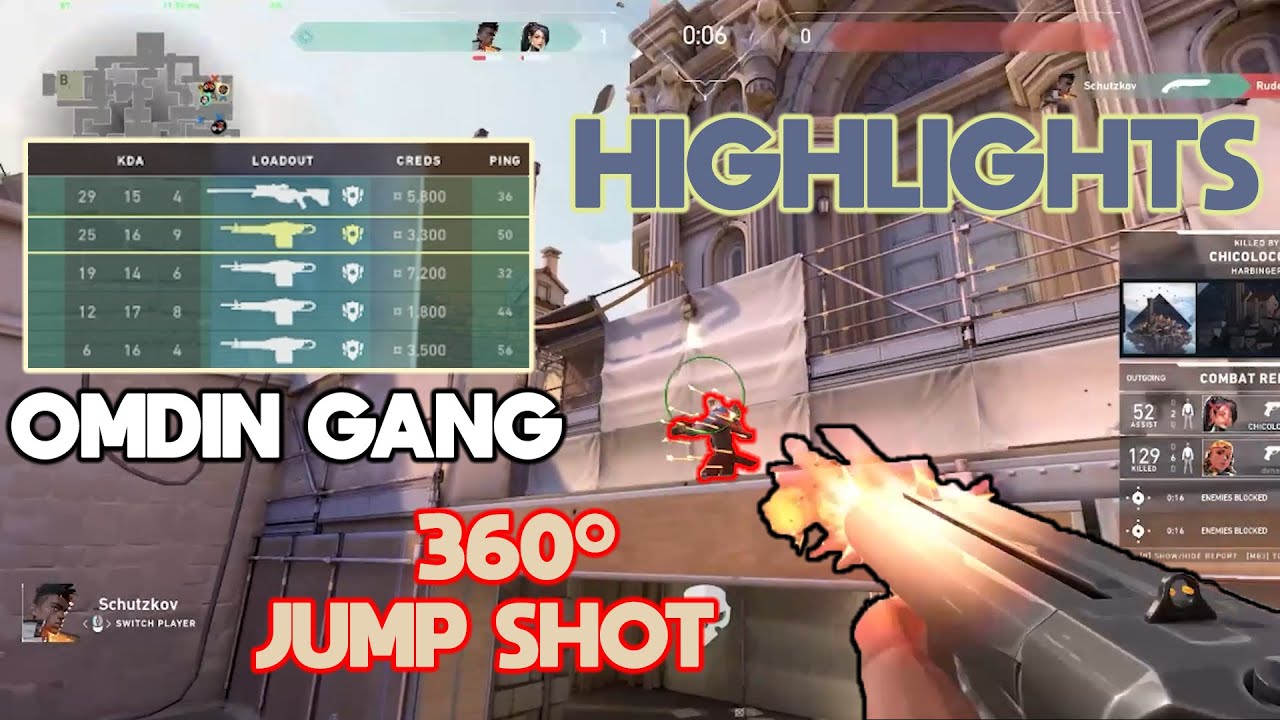 Highlight, 360 Jump Shot, Odin Gang | Valorant Indonesia - YouTube