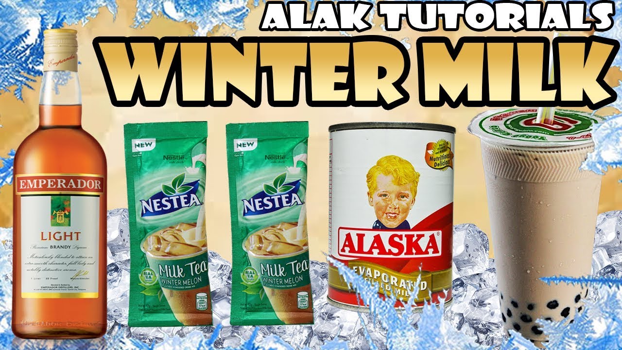 Emperador Winter Milk Pinoy Cocktail | Alak Tutorials 131 - YouTube