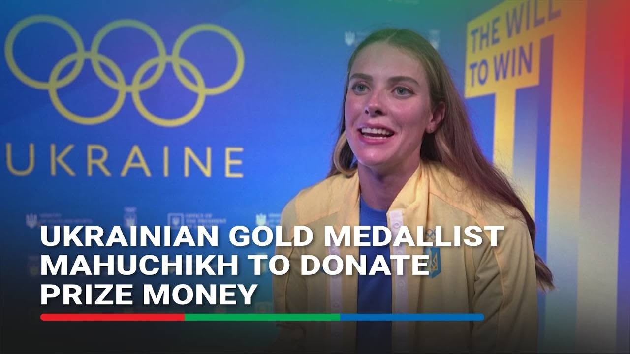 Ukrainian gold medalist vows to donate prize money to army, volunteers ...