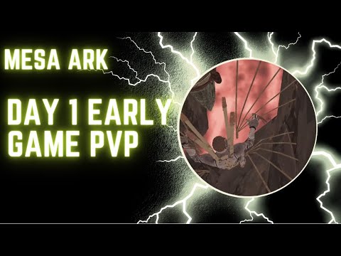 MESA Ark Day 1 Wipe Day - Early Game PvP! - YouTube