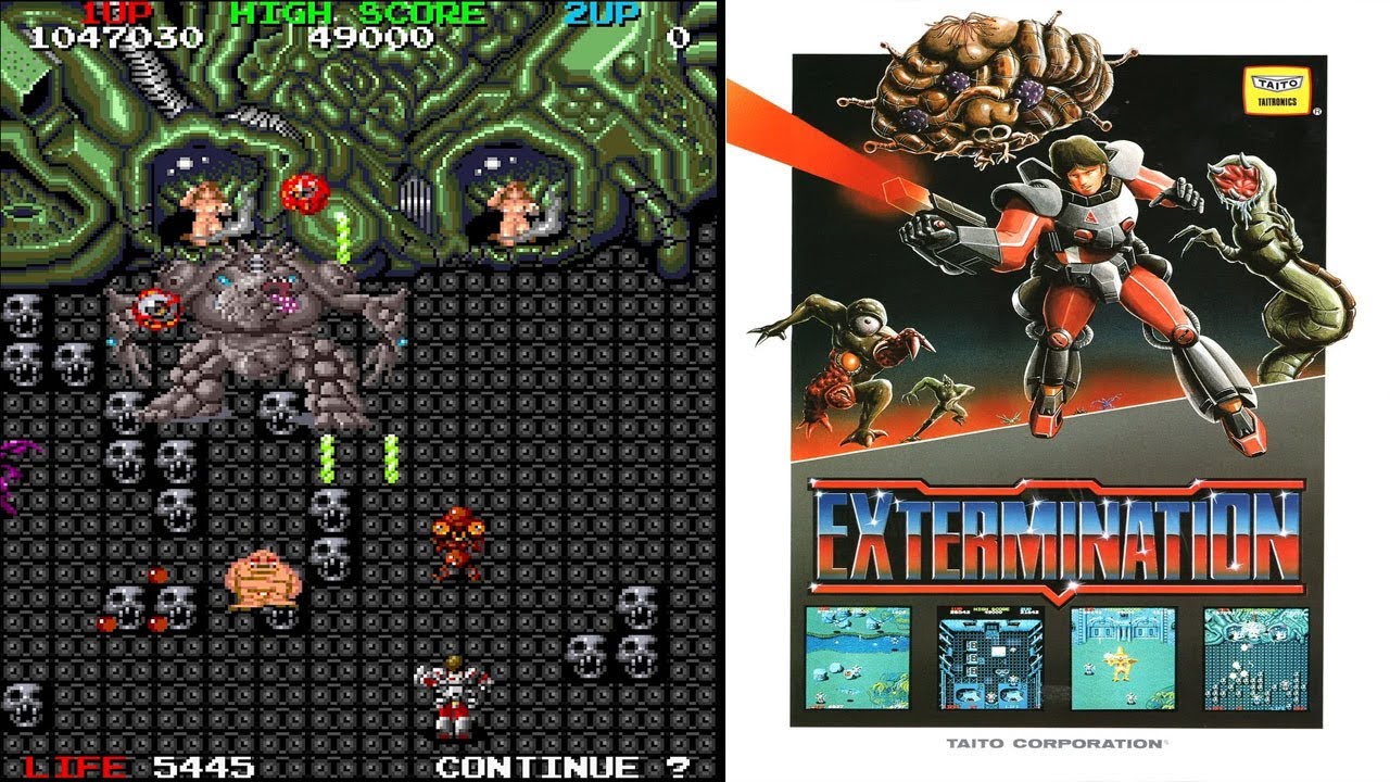 Arcade エクスターミネーション / Extermination - Full Game - YouTube
