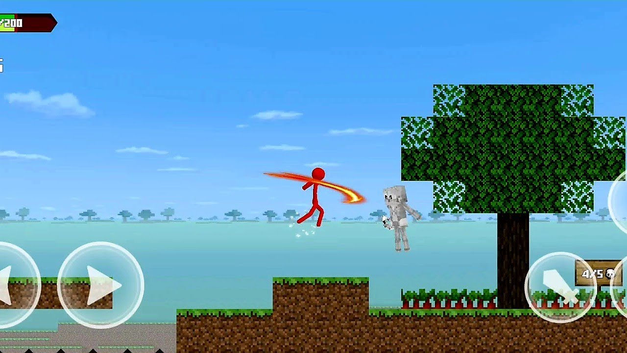 New Arrow Man MineCraft Vs Stickman Level 2 #games #MineCraft #Stickman ...