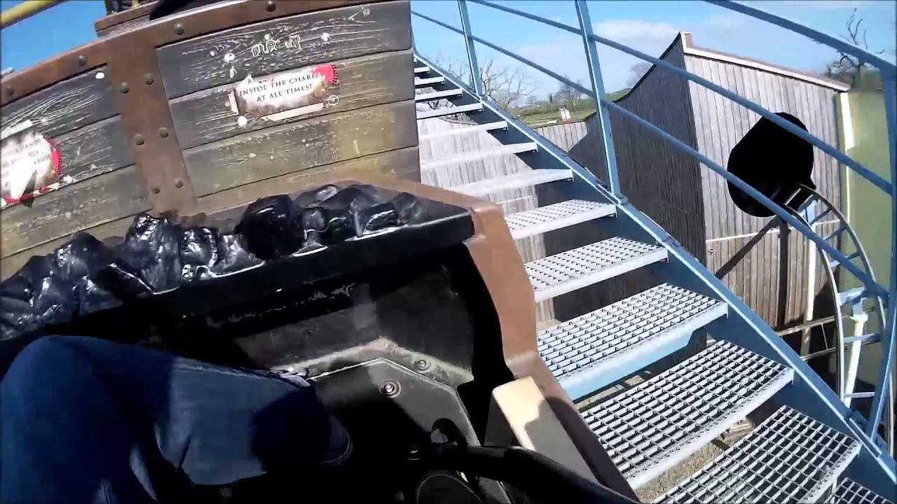 Rollercoaster @ Crealy Adventure Park - YouTube