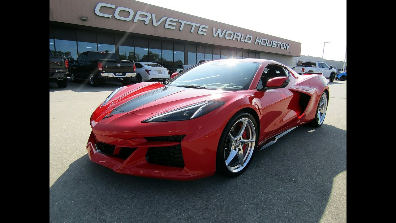 2024 Torch Red Corvette ERay Coupe - YouTube
