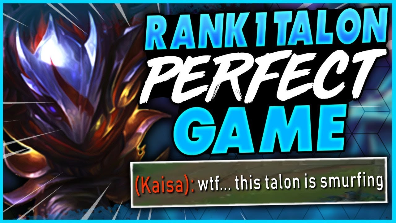 HOW TO PLAY TALON PERFECTLY IN SEASON 9 | #1 TALON WORLD GAMEPLAY ...