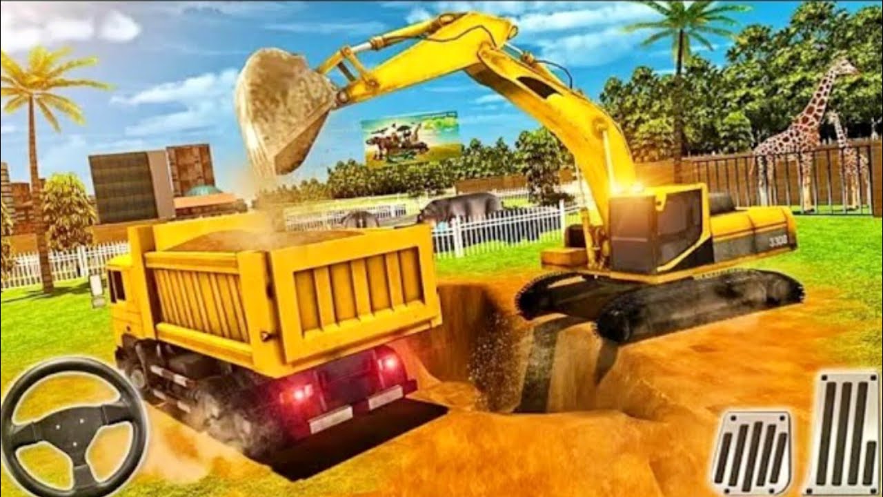 New City Road Construction Simulator game - Construction Game - Android ...