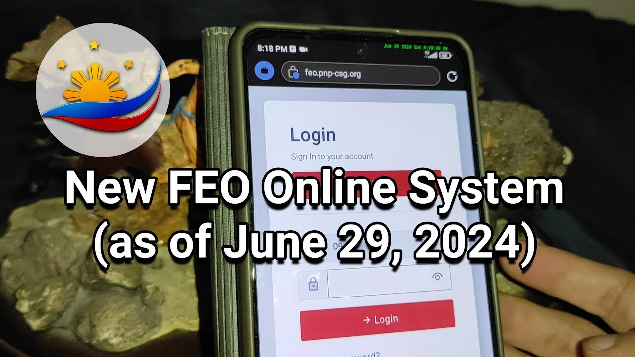 New FEO Online System | Philippines - YouTube