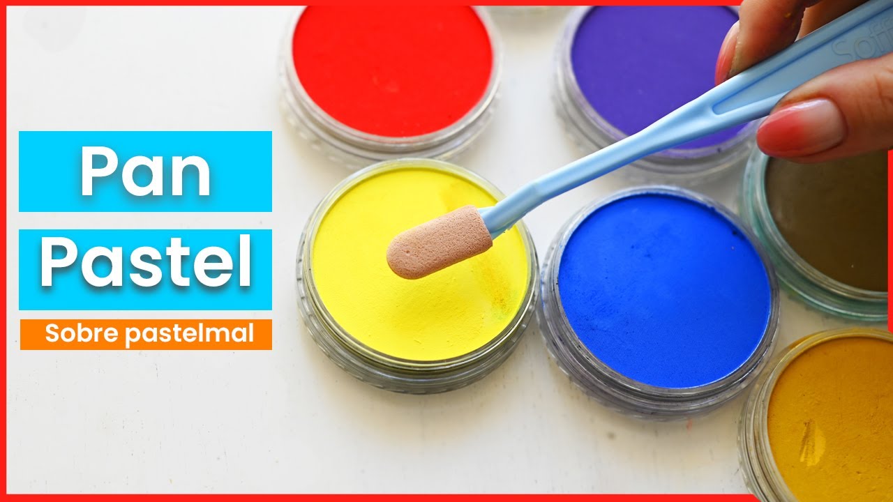 Pan Pastel y Pastelmat Pintando por primera vez - YouTube