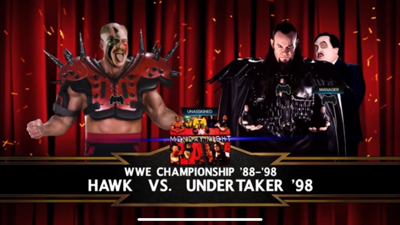 Hawk Vs Undertaker wwf 2k23 - YouTube