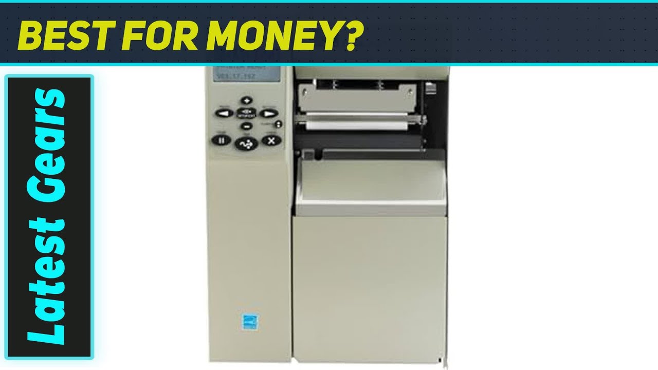 Zebra 105Slplus: The Ultimate Industrial Label Printer - YouTube