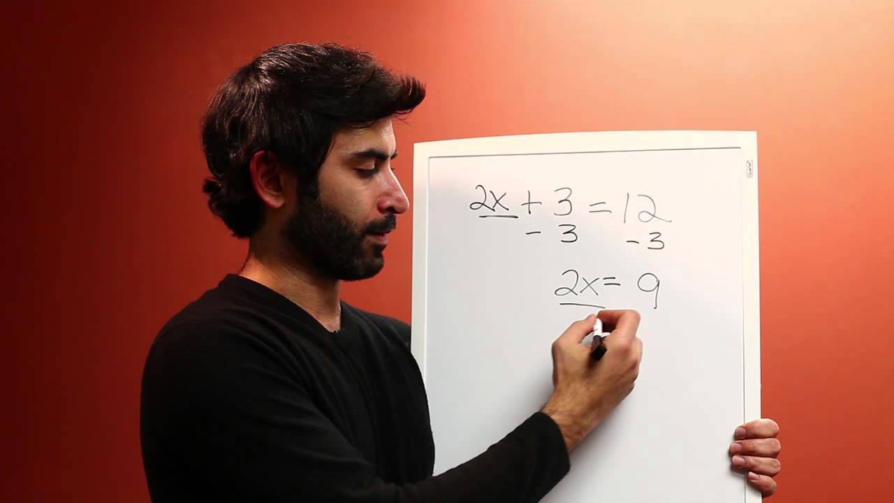 Math FUN WITH EQUATIONS: PhD Nerd teaches Algebra to students - YouTube