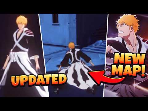 OMG NEW TYBW UPDATES! TYBW MAP FIRST LOOK & UPDATED TRUE SHIKAI ICHIGO MODEL | Bleach Soul Resonance