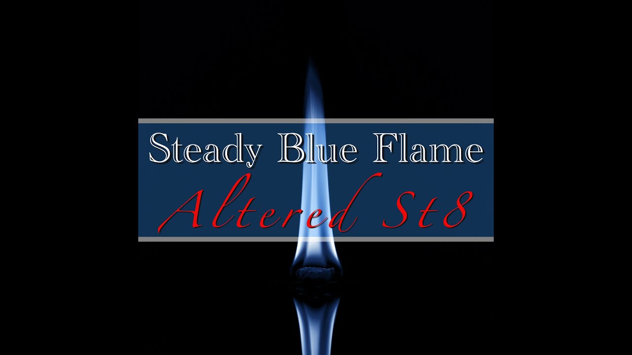 Steady Blue Flame - YouTube