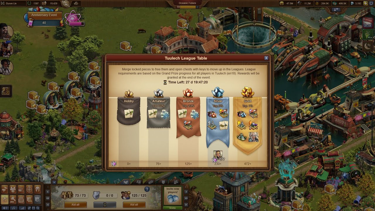 Anniversary Event - Silver League! (Oceanic Future) [Forge of Empires ...