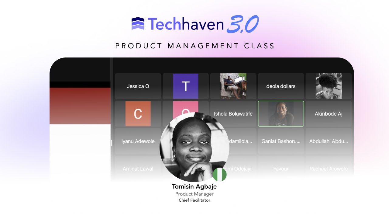 Techhaven 3 0 Product Management Class 4 - YouTube