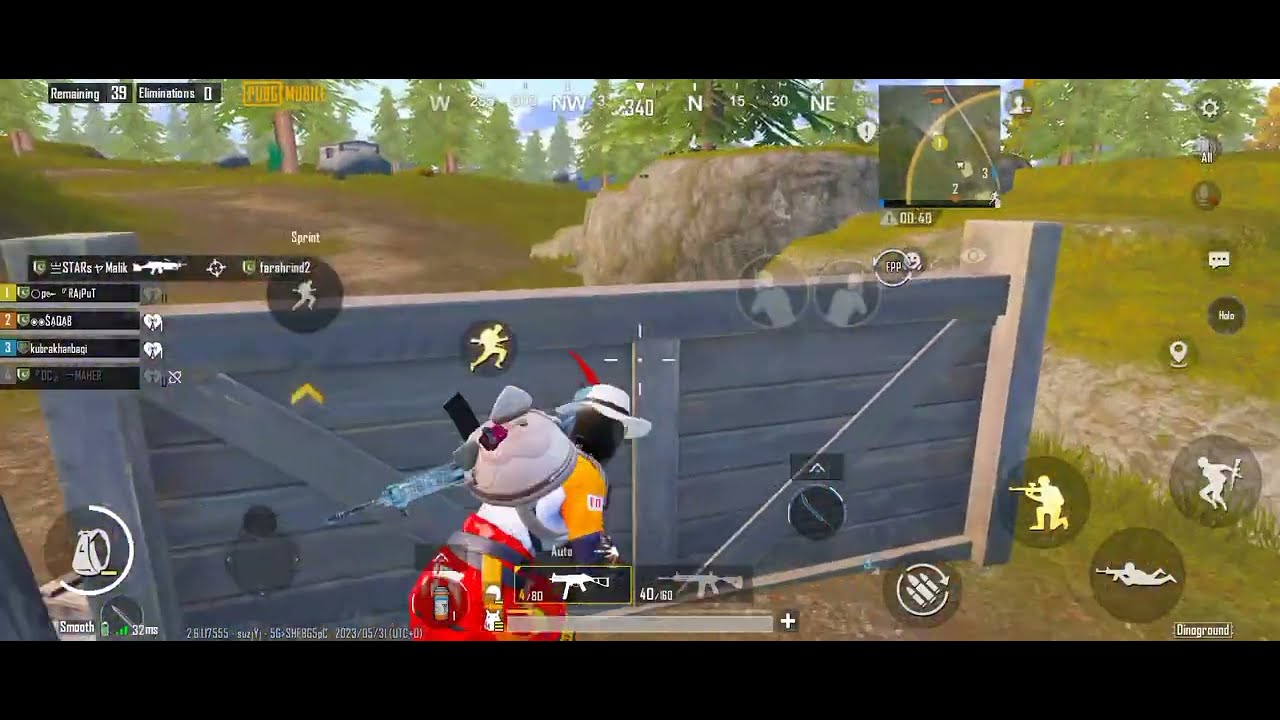 Not Easy 1v3 .Full Rush game play.pubg mobile new game play.#oprajput#bgmi#gaming#youtube# ...