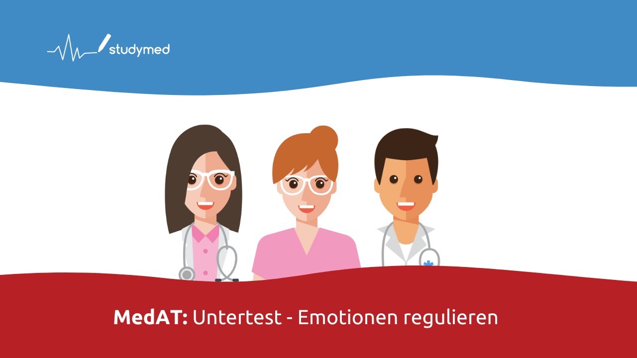MedAT 2024: Untertest "Emotionen regulieren" - YouTube