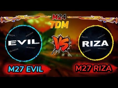M27 RIZA vs M27 EVIL🔥 Legendlar 1vs1 Tdm Oynashdi ️☠️ - YouTube