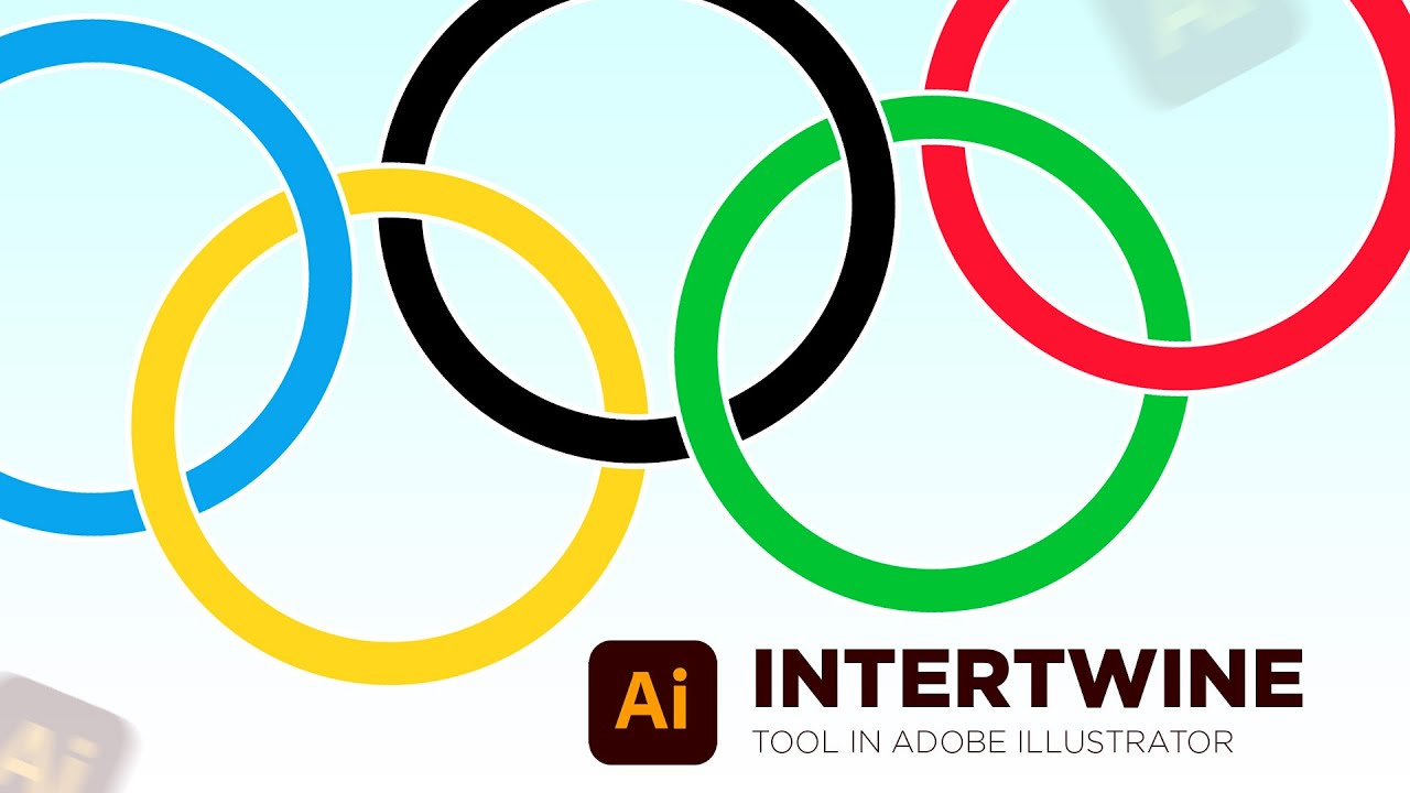 How to use intertwine in adobe illustrator | Adobe Illustrator ...